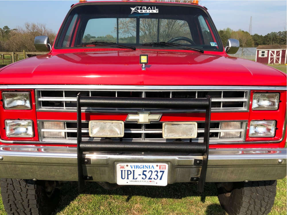 1985 Chevrolet K30 Wheel Offset Aggressive > 1" Outside Fender ...
