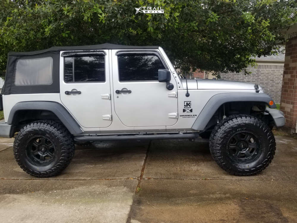 2007 Jeep Wrangler JK Wheel Offset Aggressive > 1" Outside Fender ...