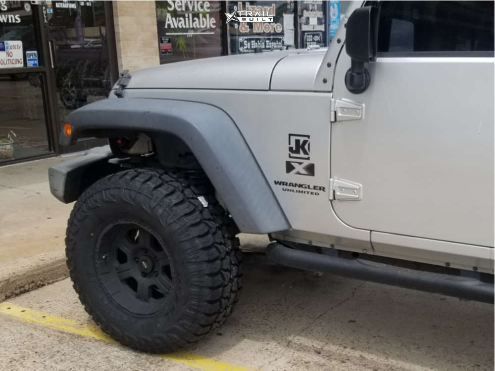 2007 Jeep Wrangler JK Wheel Offset Aggressive > 1" Outside Fender ...