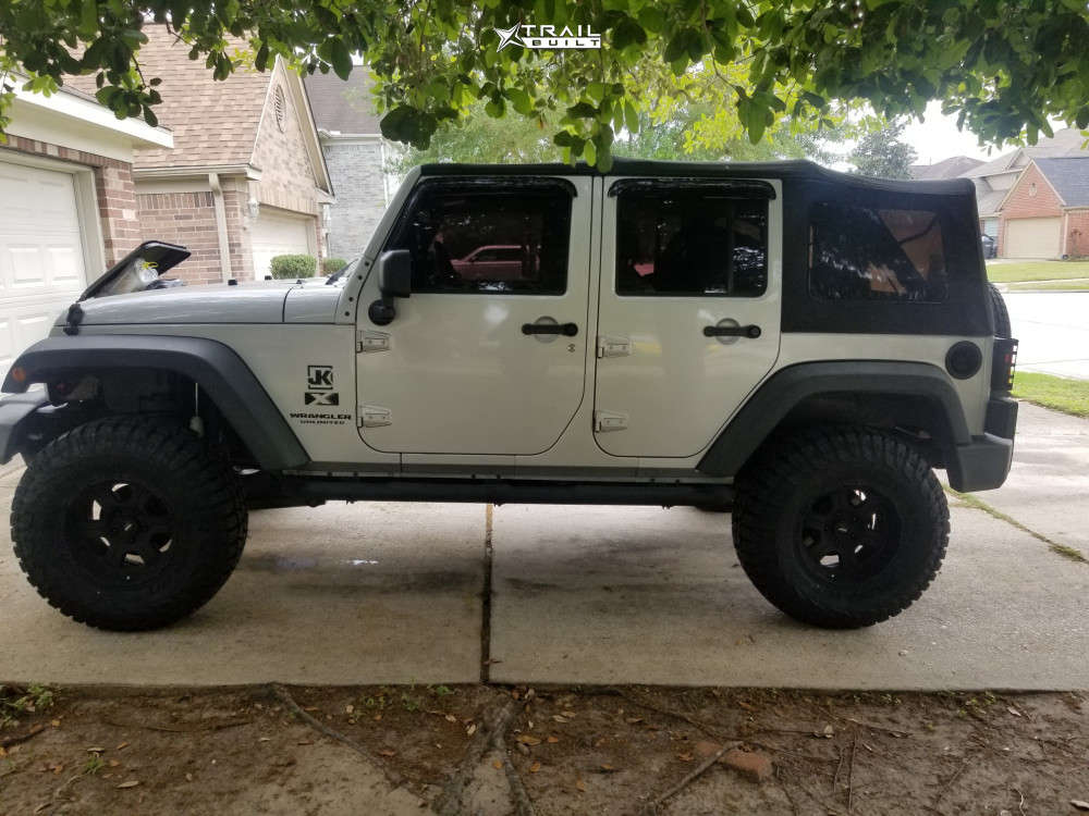 2007 Jeep Wrangler JK Wheel Offset Aggressive > 1" Outside Fender ...
