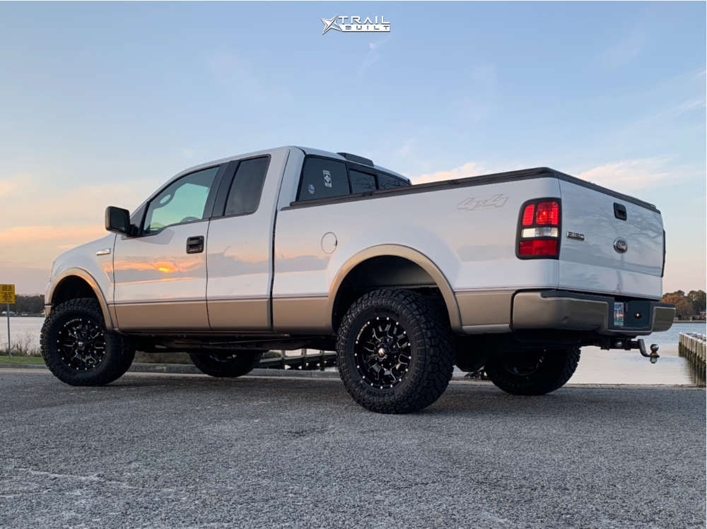 2004 Ford F-150 Wheel Offset Slightly Aggressive Leveling Kit | 993424 ...