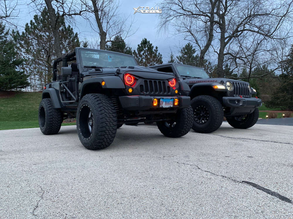 2013 Jeep Wrangler JK Wheel Offset Super Aggressive 3"-5" Suspension ...